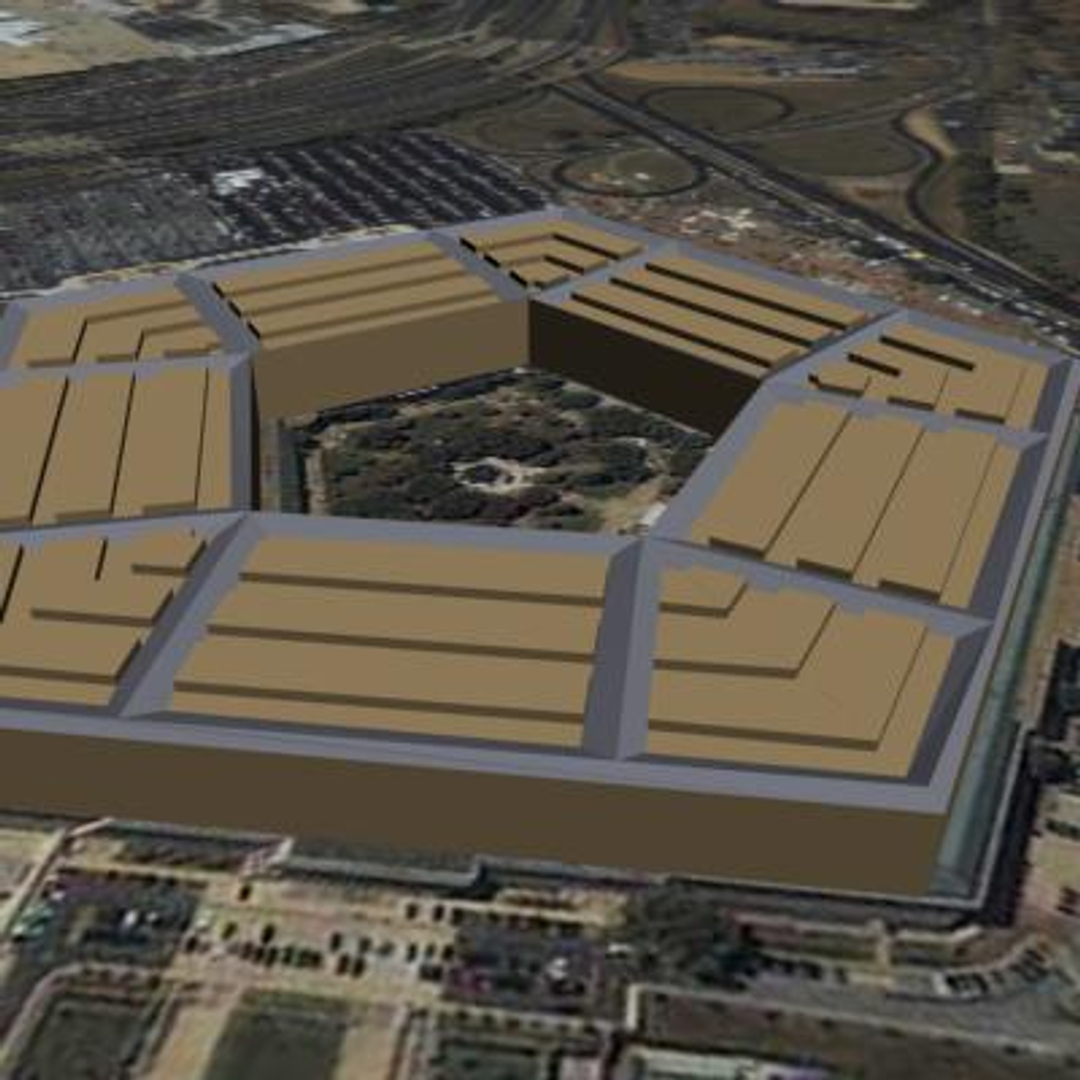 pentagon 3d model