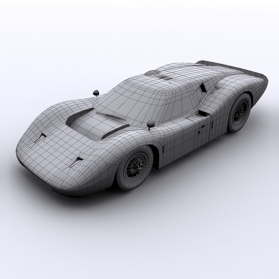 3d Mk Iv Gt40 1967 Model