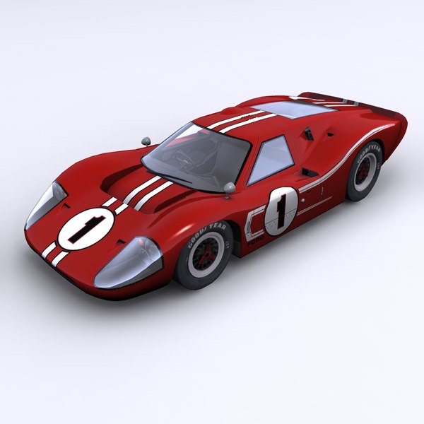Ford GT40 3D Models for Download | TurboSquid