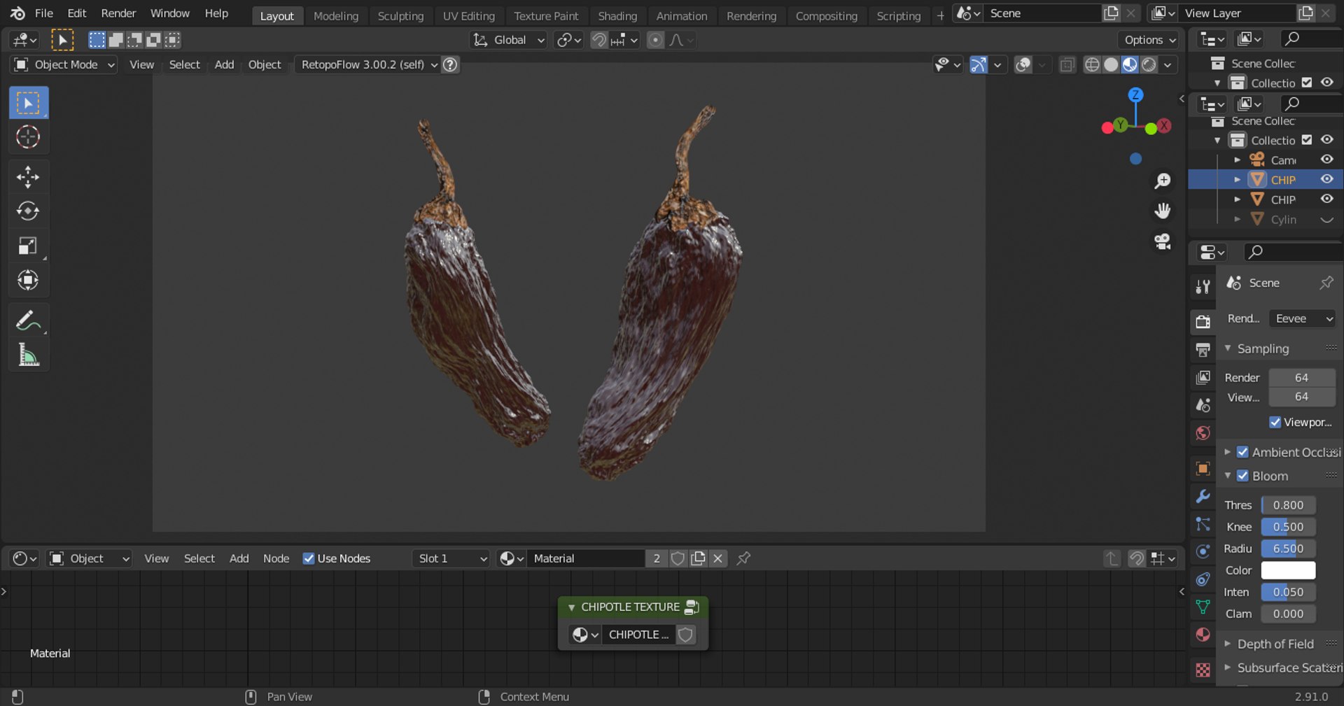 CHIPOTLE 3D 3D - TurboSquid 1739580
