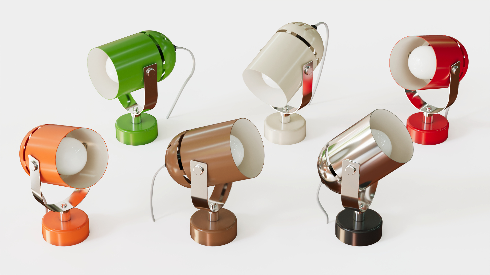 3D Combi Lux Lamps Set By Stanislav Indra 36 Pcs - TurboSquid 2270449