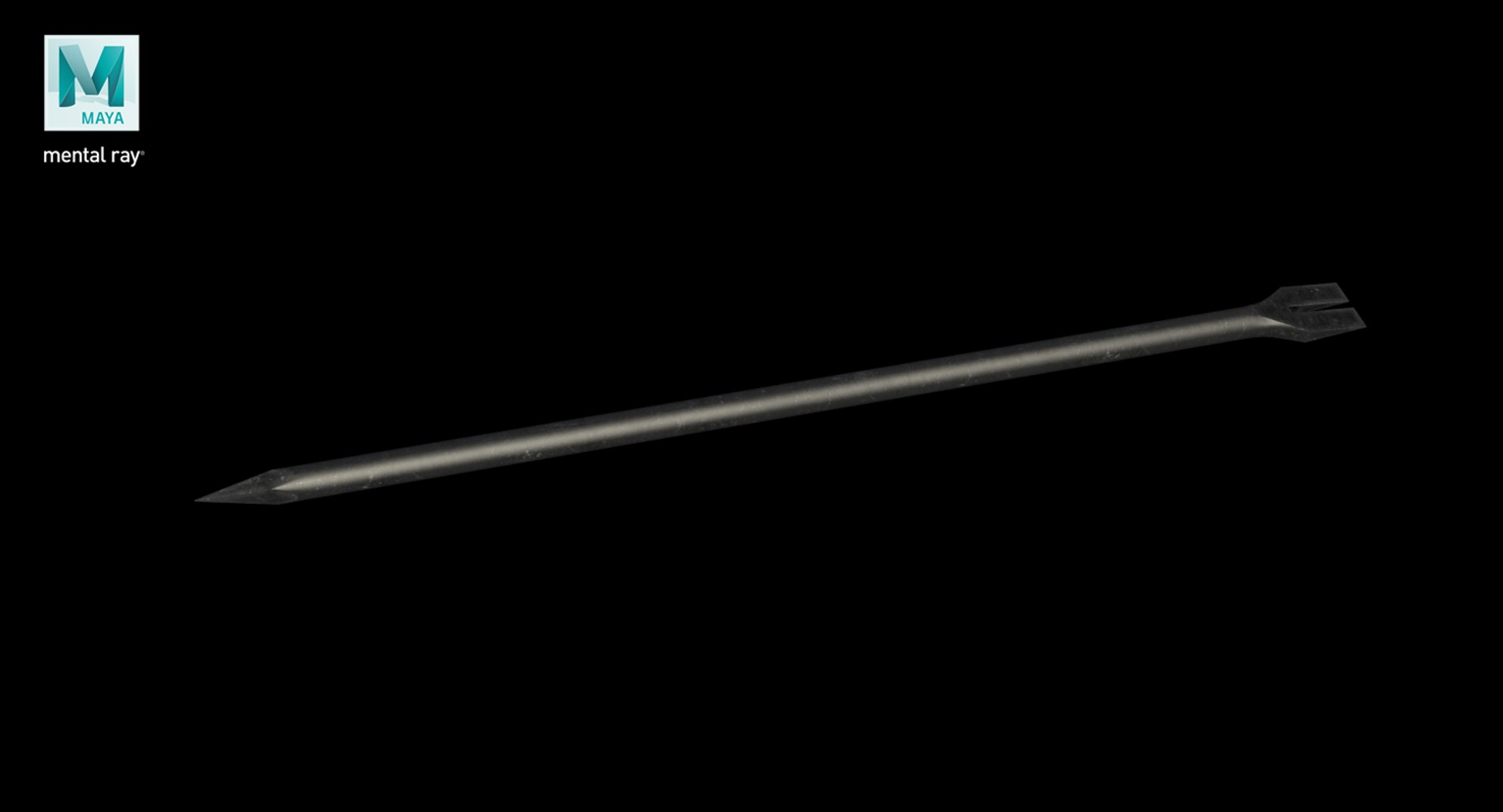 3D Model Pinch-bar Used Hand - TurboSquid 1415119