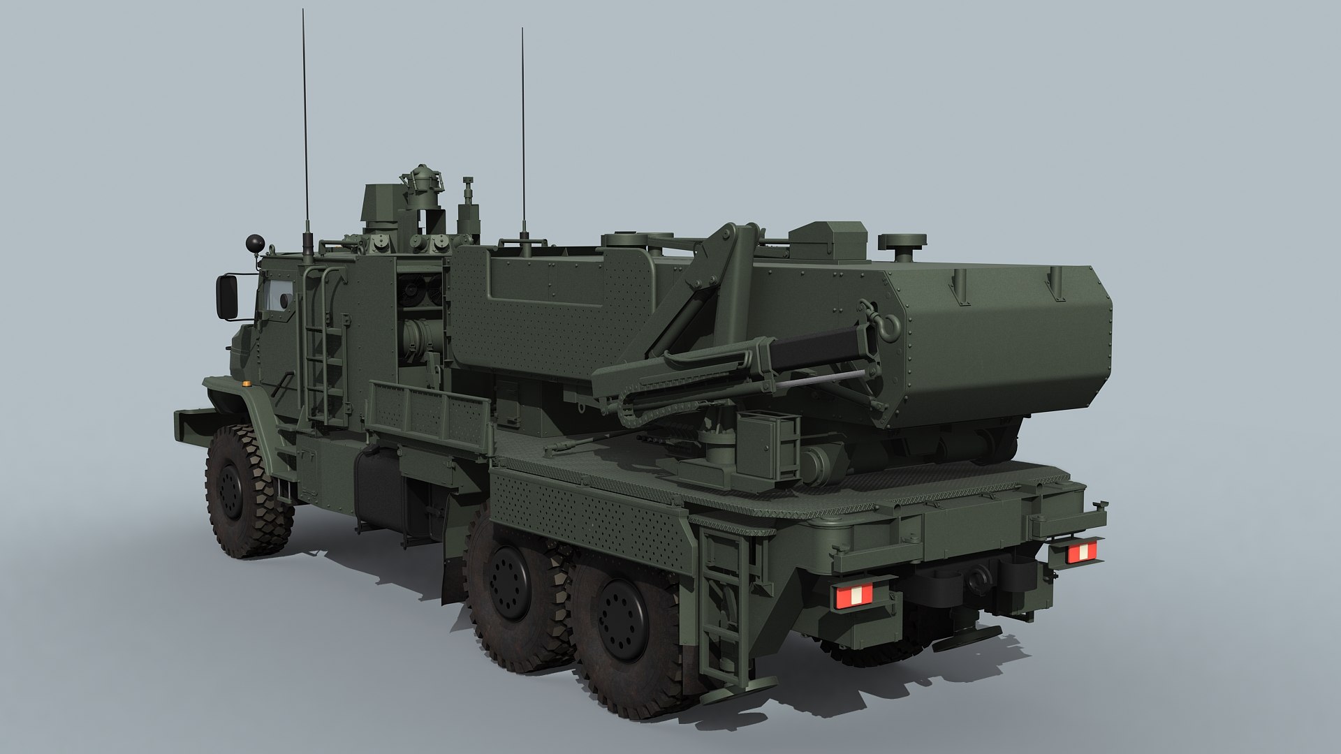 TOS-2 Tosochka Model - TurboSquid 2029964