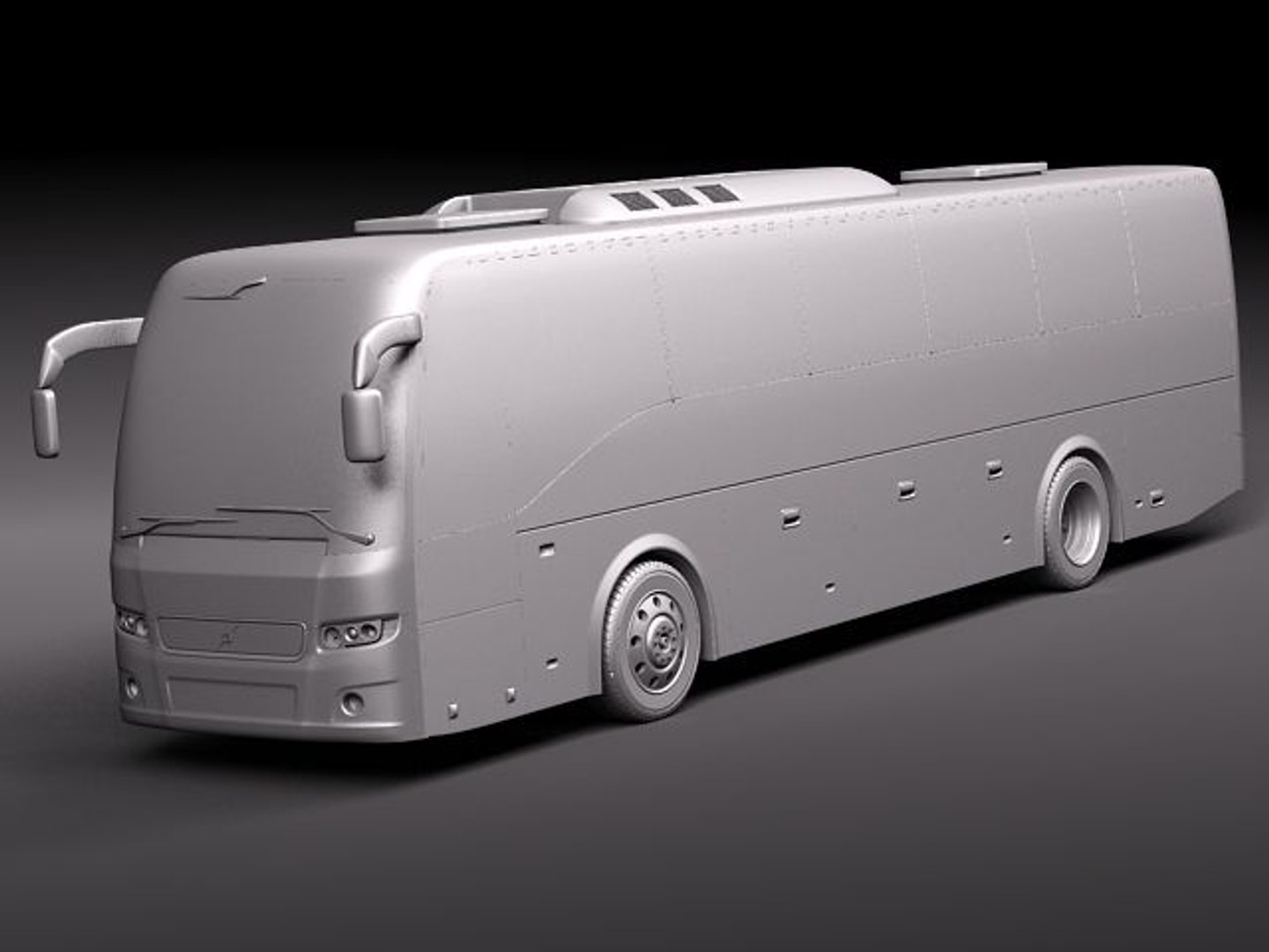 9700 Bus Coach 3d Model