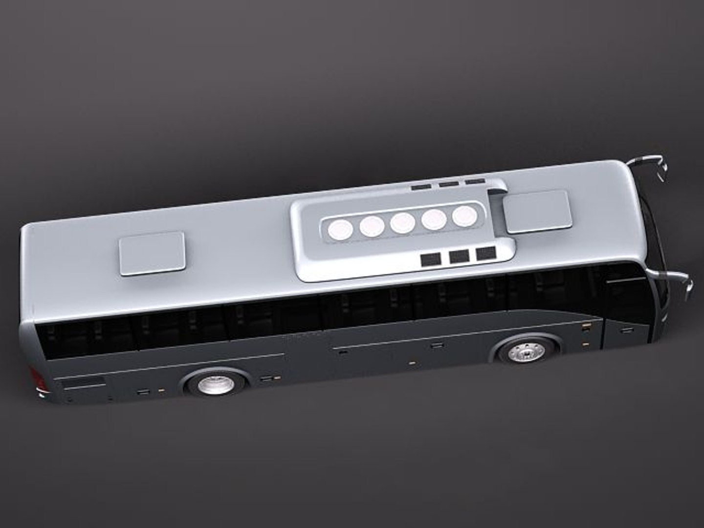 9700 Bus Coach 3d Model
