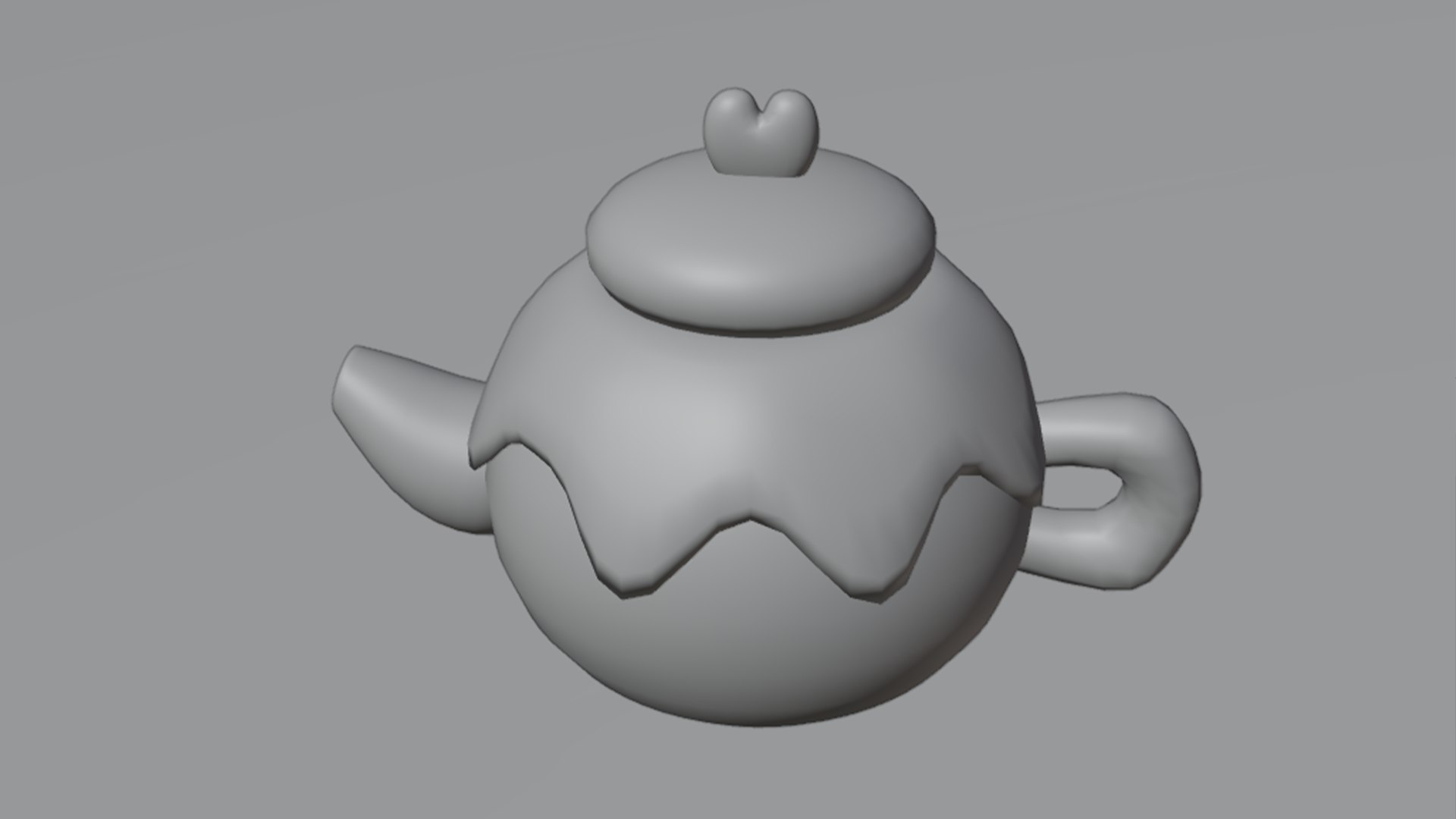 3D Ice Cream Teapot Model - TurboSquid 2270719