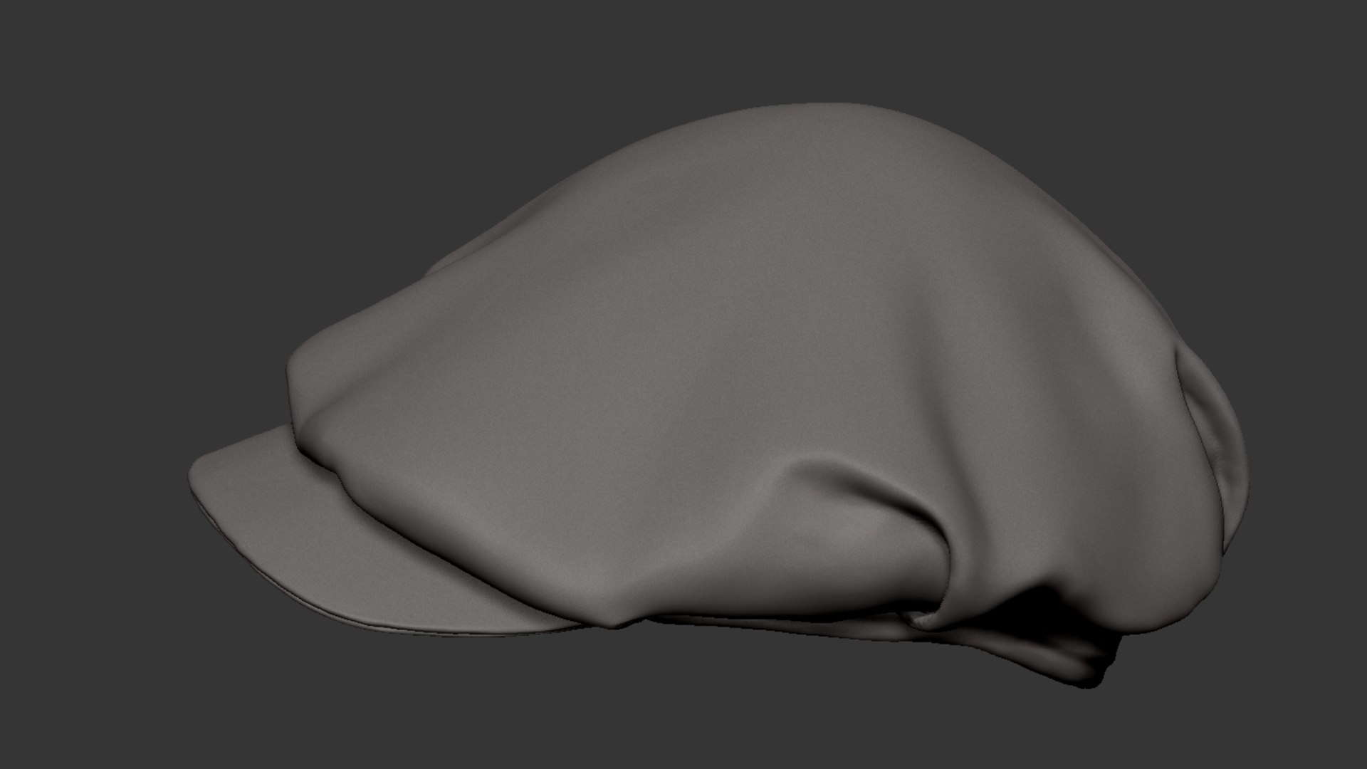 3D Flat Cap Model - TurboSquid 2216311