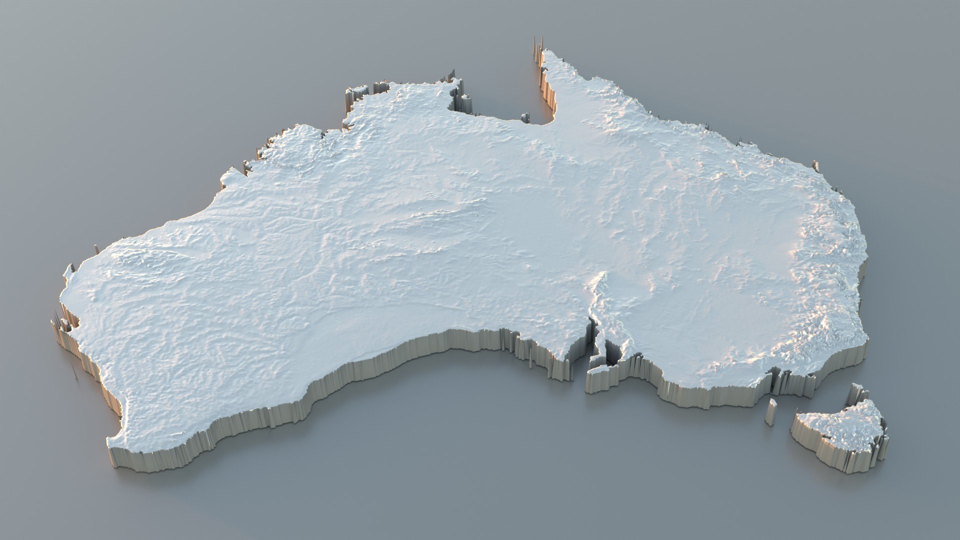 Australia Terrain 3d Model 3D Model - TurboSquid 2318968