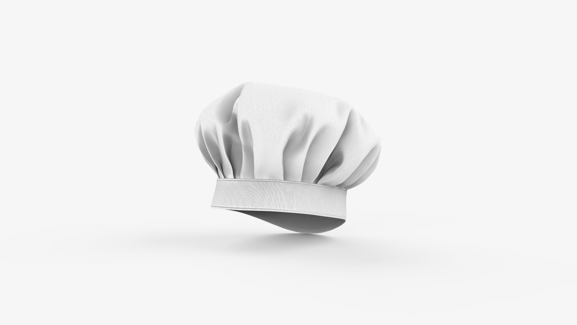 3D Chef Cooking Hat - TurboSquid 1820562