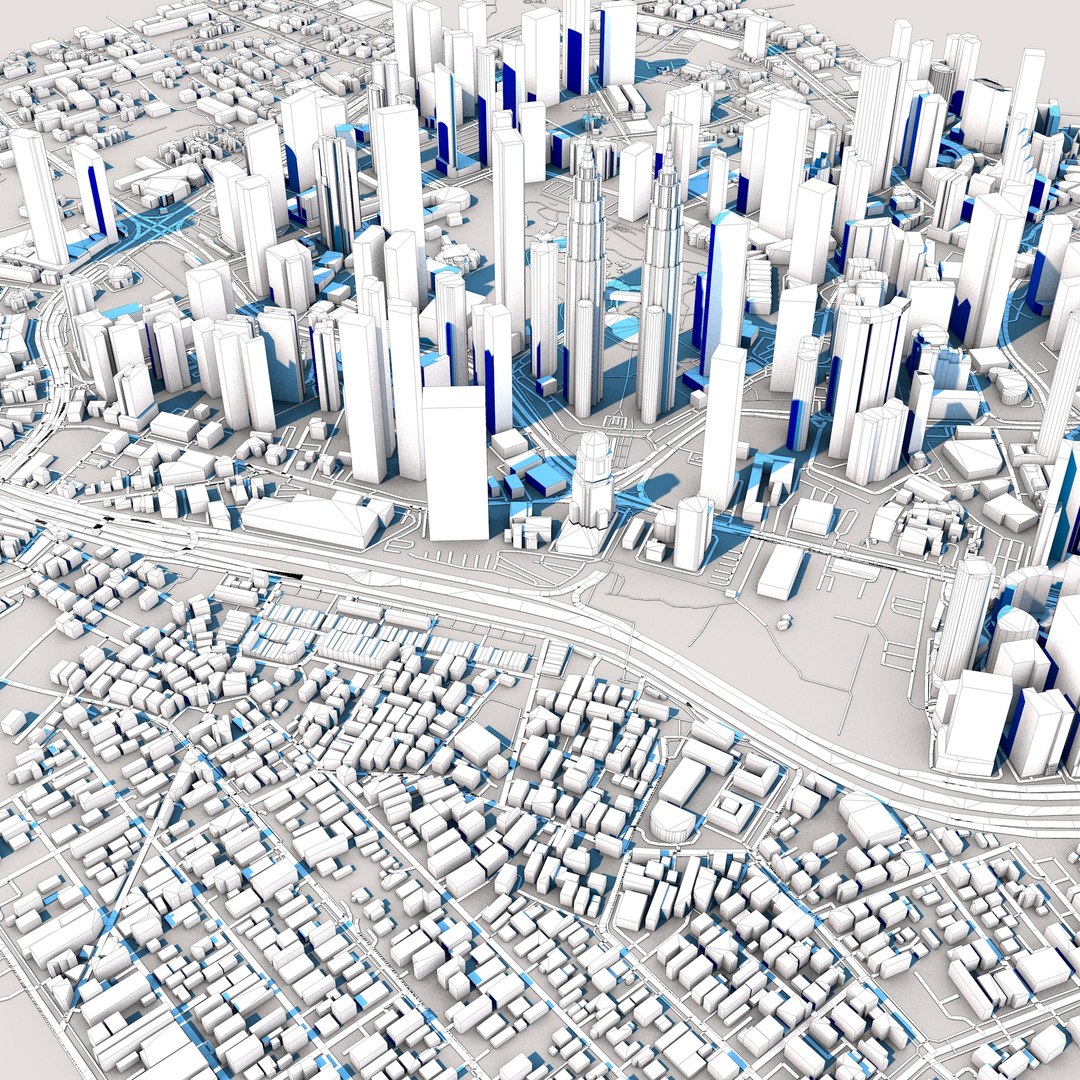 3D Merdeka Petronas Towers Kuala Lumpur Malaysia - TurboSquid 2359368