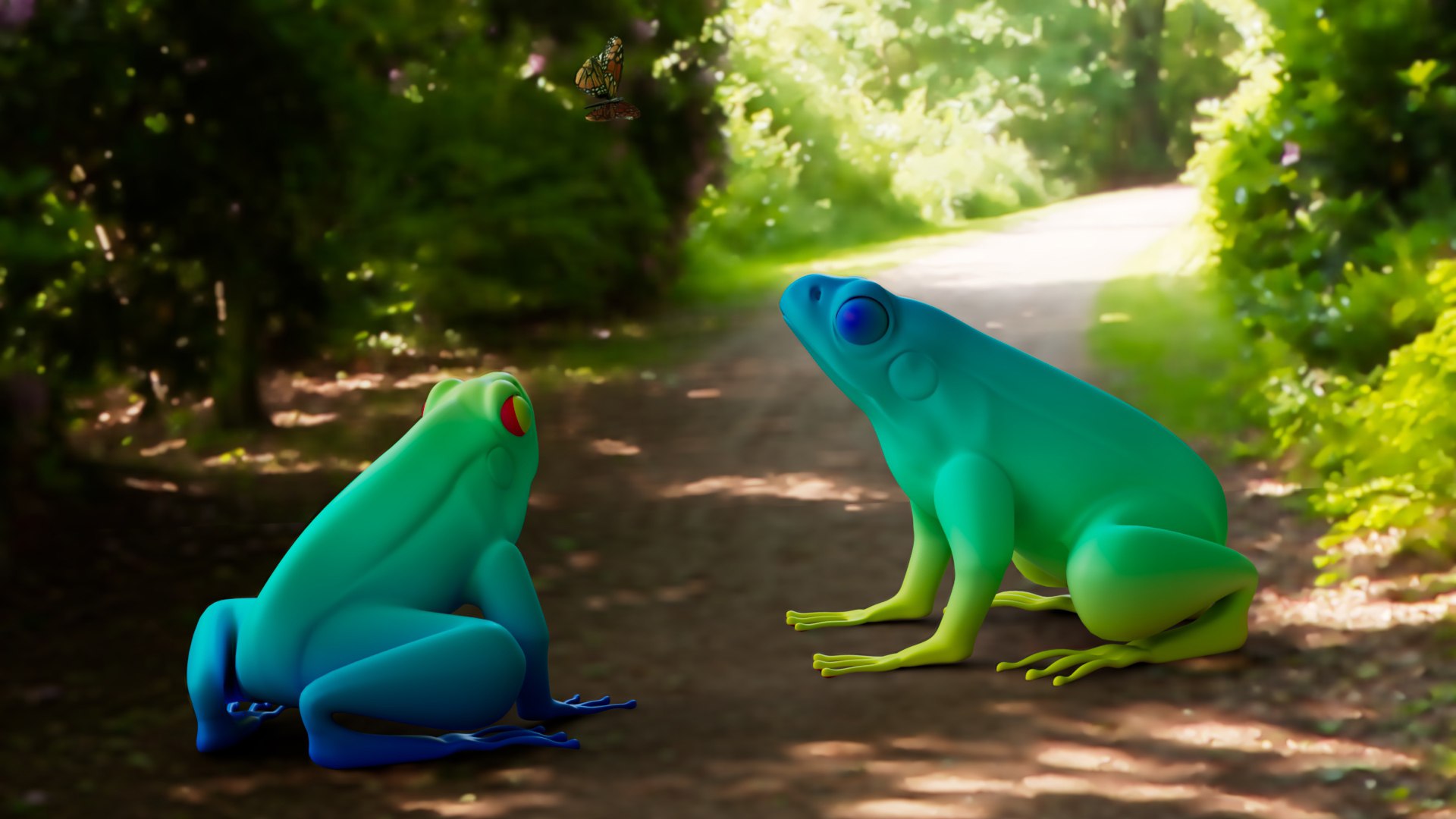 Frog 3D model - TurboSquid 1779718