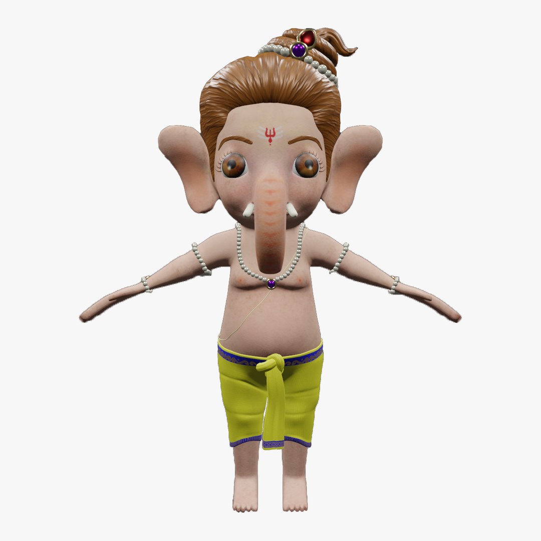 Free 3D Vinayagar - TurboSquid 2037487