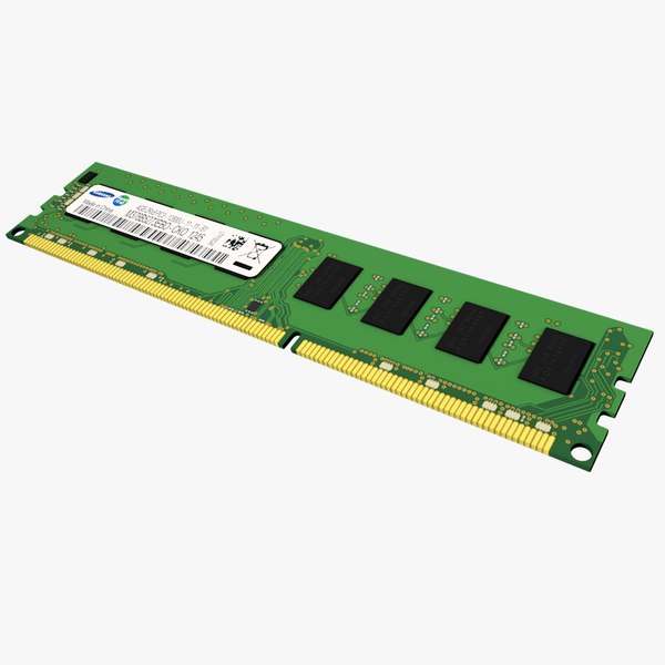 modelo 3d Memoria RAM DDR3 (4GB DIMM) - TurboSquid 971732