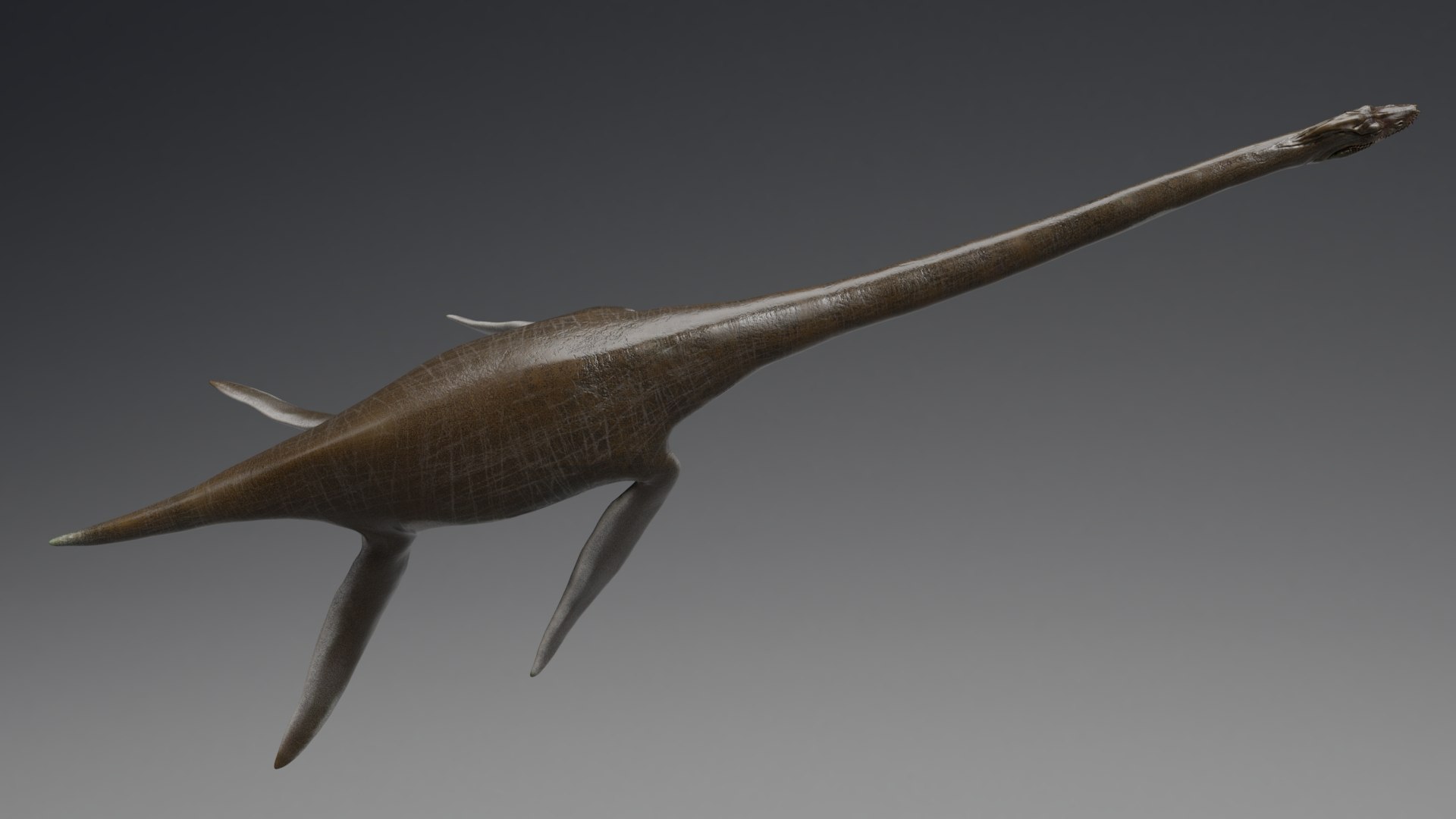 3D model styxosaurus pbr rig animation - TurboSquid 1516430