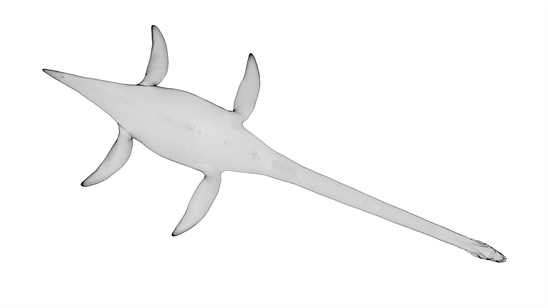 3D Model Styxosaurus Pbr Rig Animation - TurboSquid 1516430