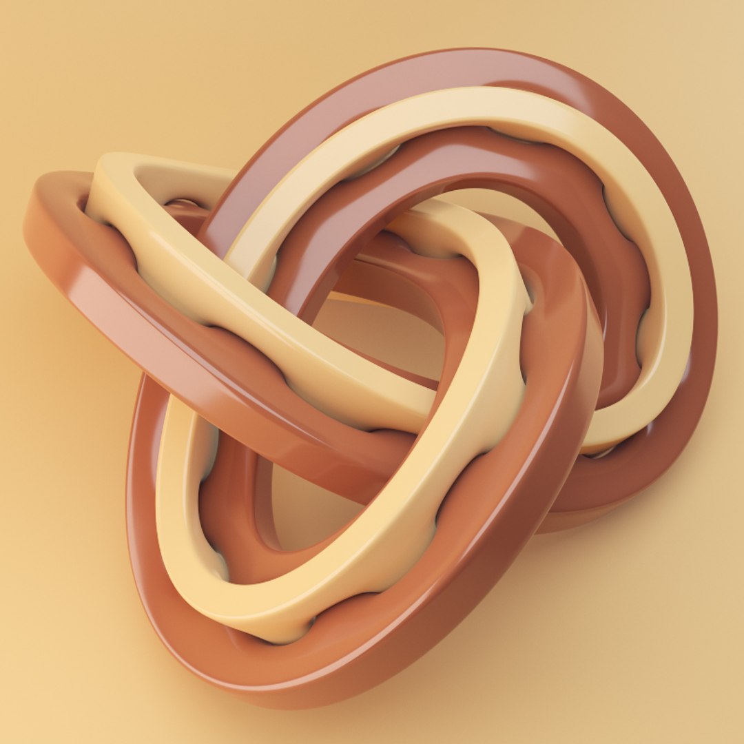 Abstract knot model - TurboSquid 1579986