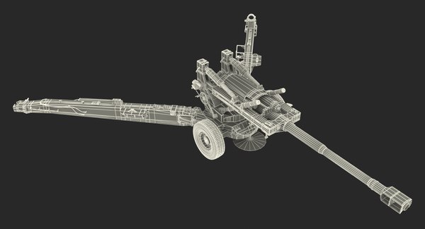 modelo 3d Colección Howitzers - TurboSquid 1342290