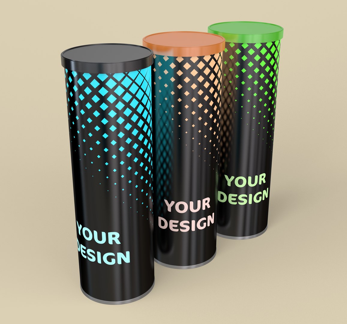 Snack Tube 3D Model - TurboSquid 2189934