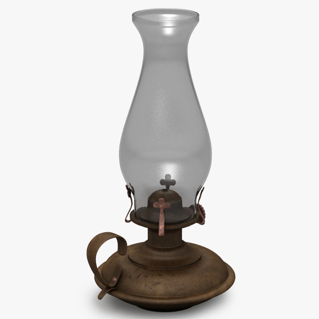 3d Model Oil Lamp
