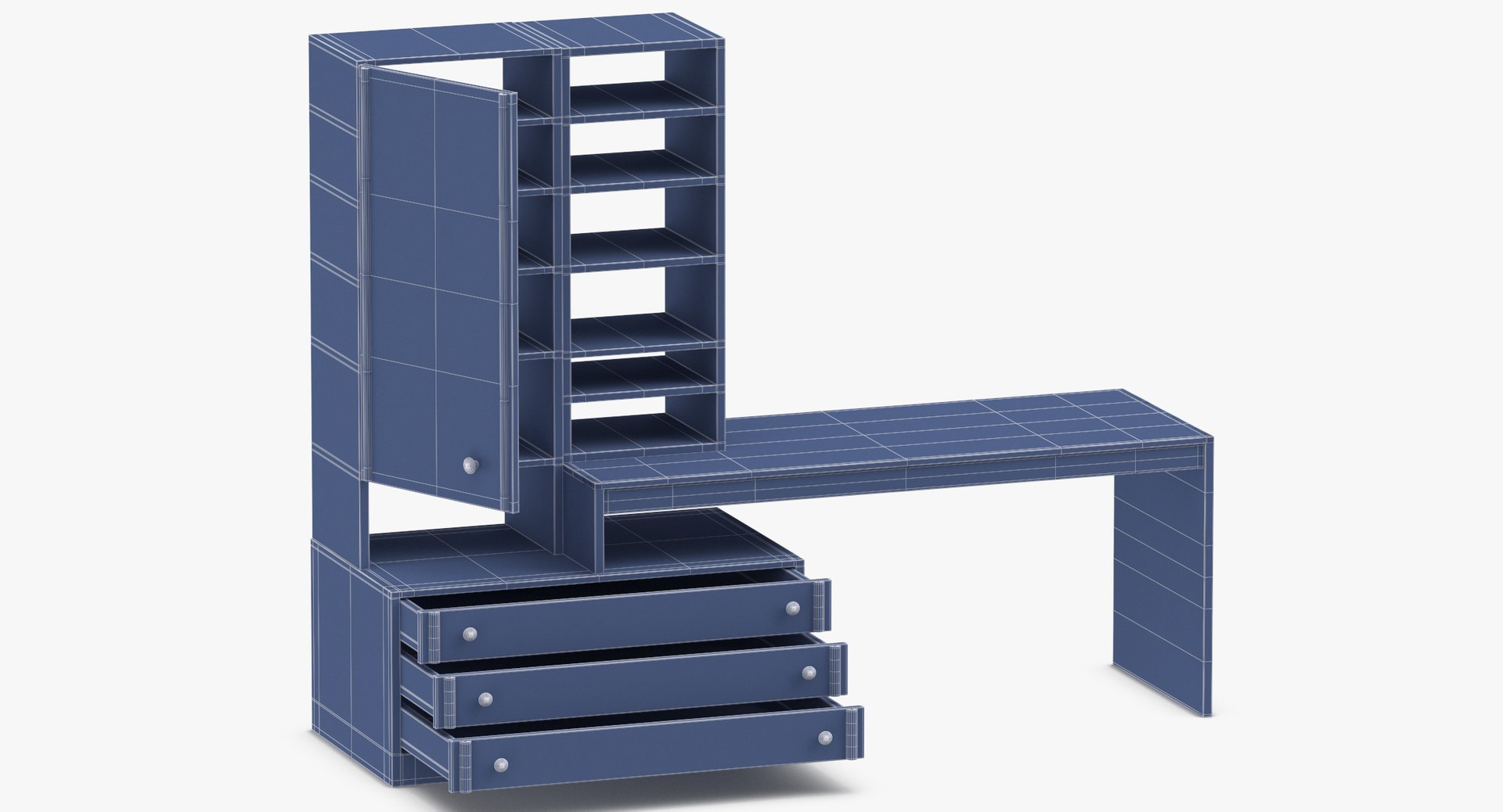 Desk 3d Model