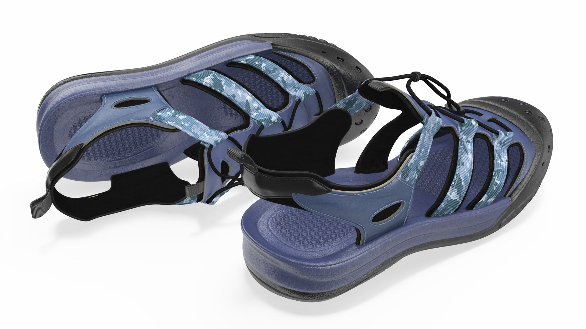 Outdoor Adventure Sandals Model - TurboSquid 2203528
