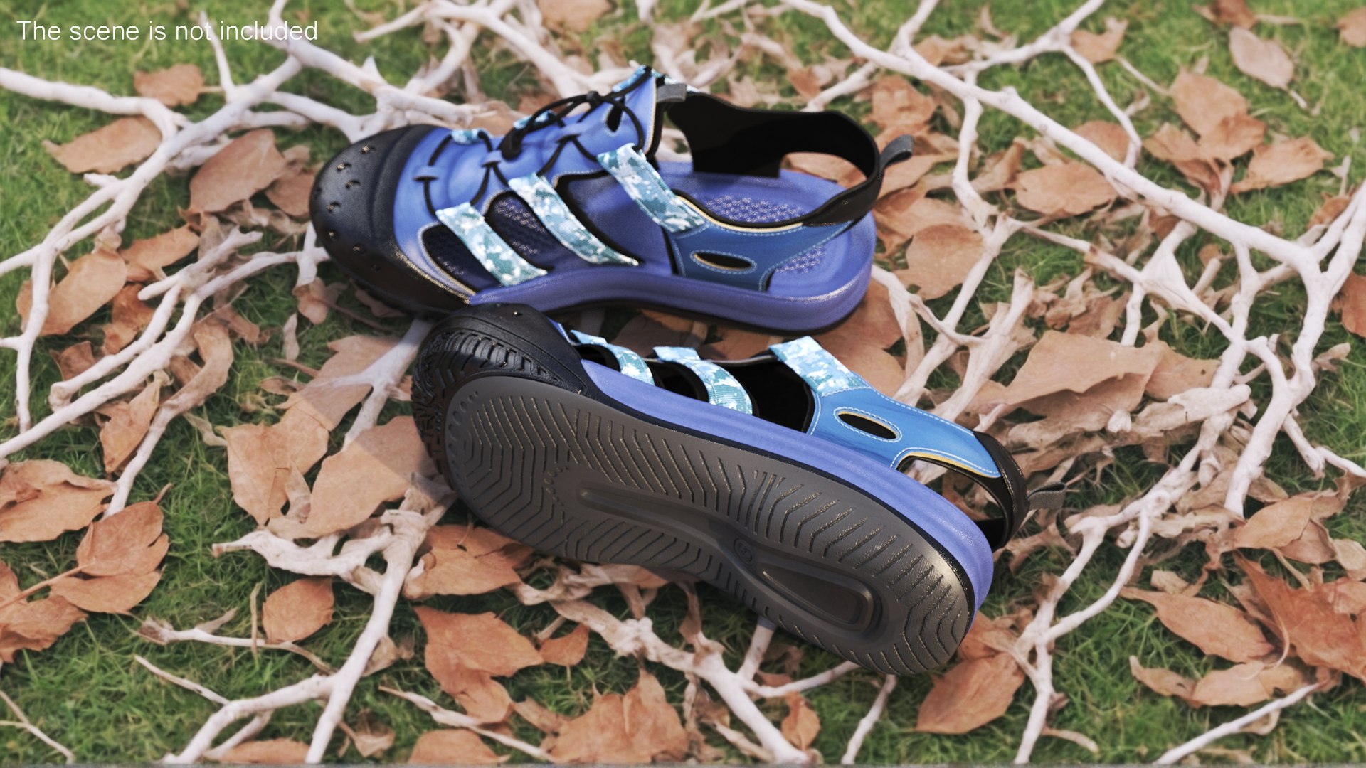 Outdoor Adventure Sandals Model - TurboSquid 2203528