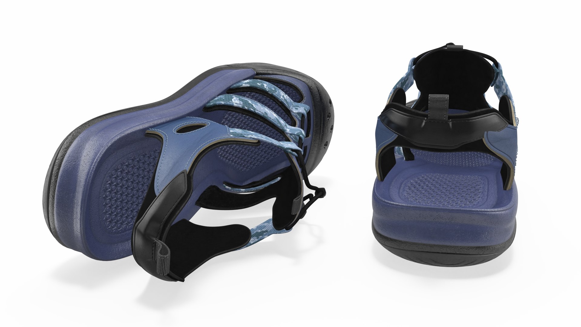 Outdoor Adventure Sandals Model - TurboSquid 2203528