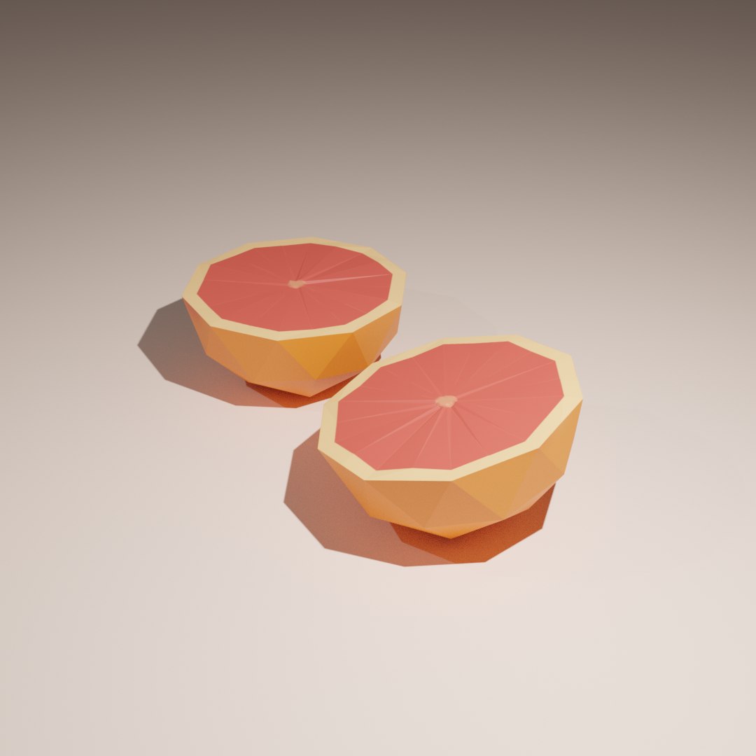 3D Grapefruit Fruit - TurboSquid 1564174