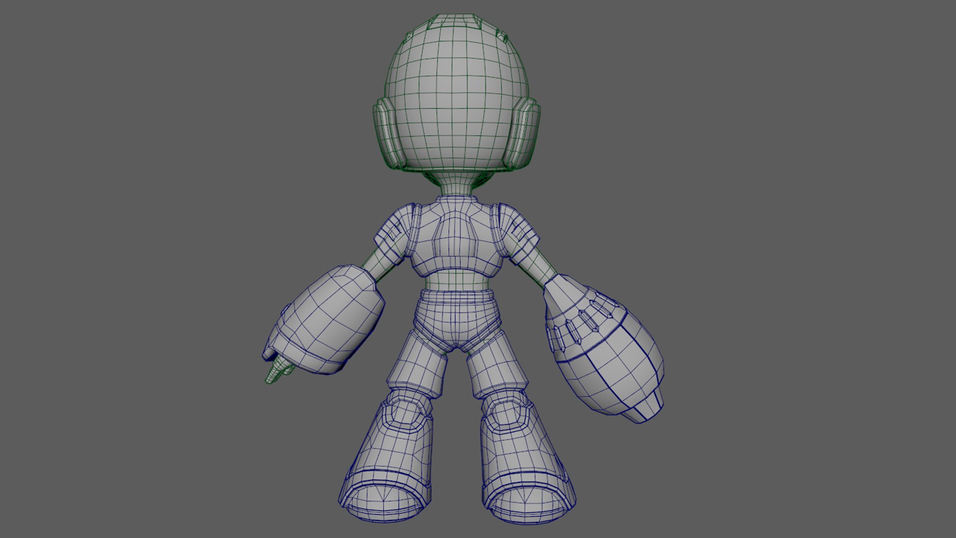 3D Model Cyber Boy Rigged Character For Game And Animation - TurboSquid ...
