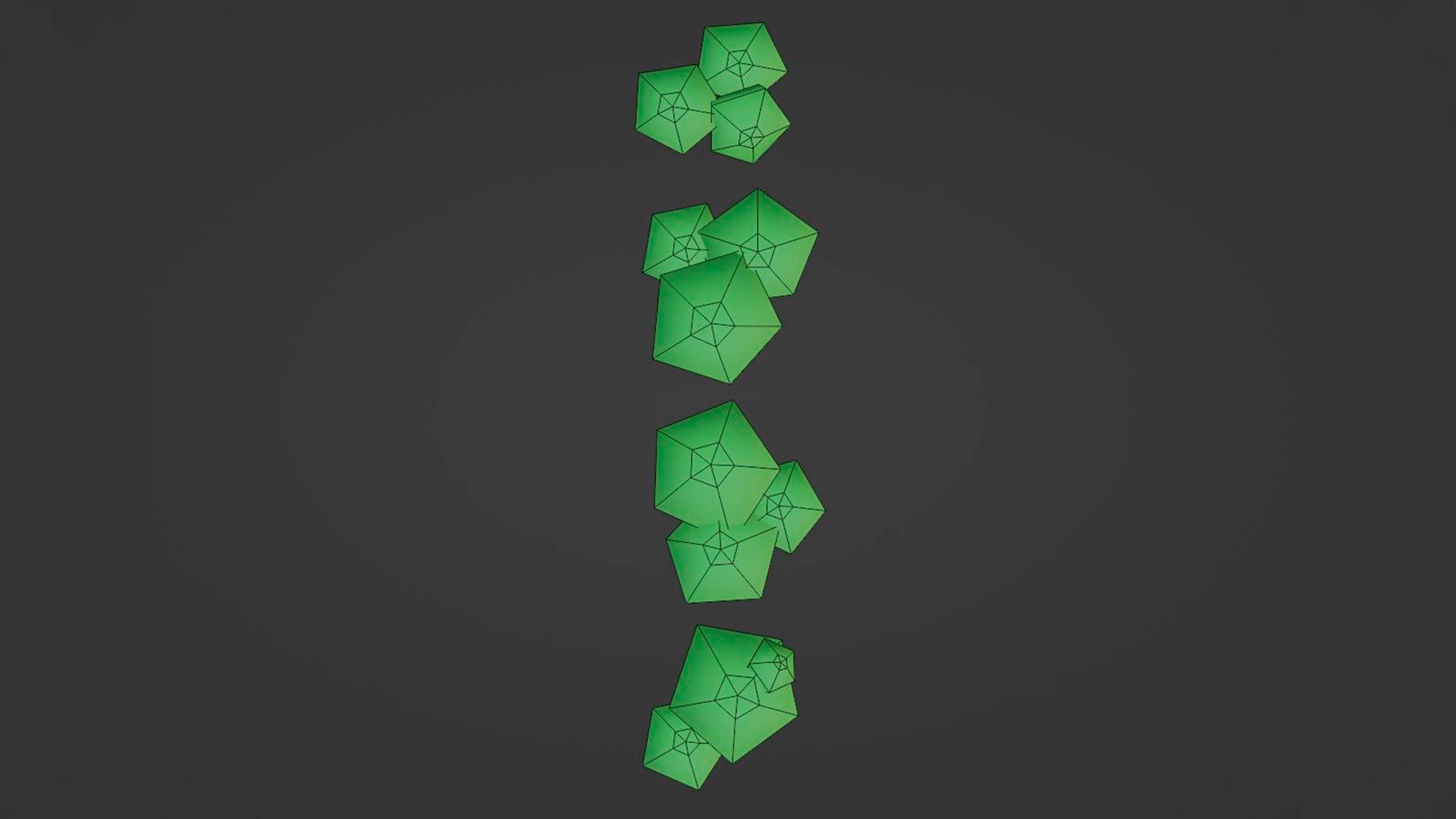 3D LOW POLY BUSH 4 VERSIONS Model - TurboSquid 2088382