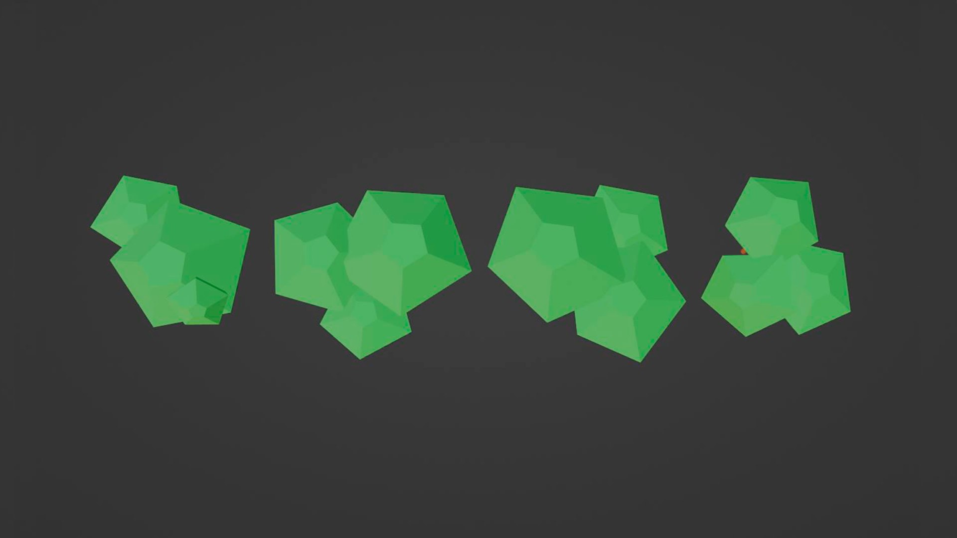 3D LOW POLY BUSH 4 VERSIONS Model - TurboSquid 2088382