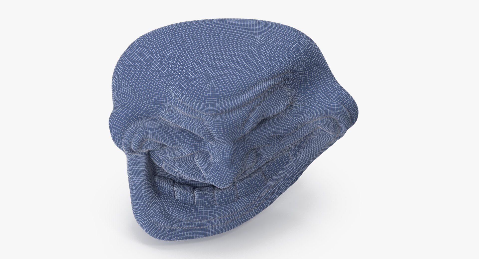 3d Trollface Model