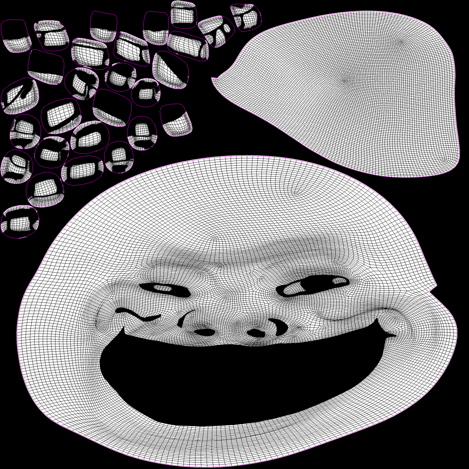 3d trollface model