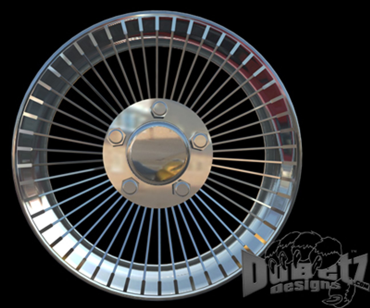3d fwd wheels designs spoke model