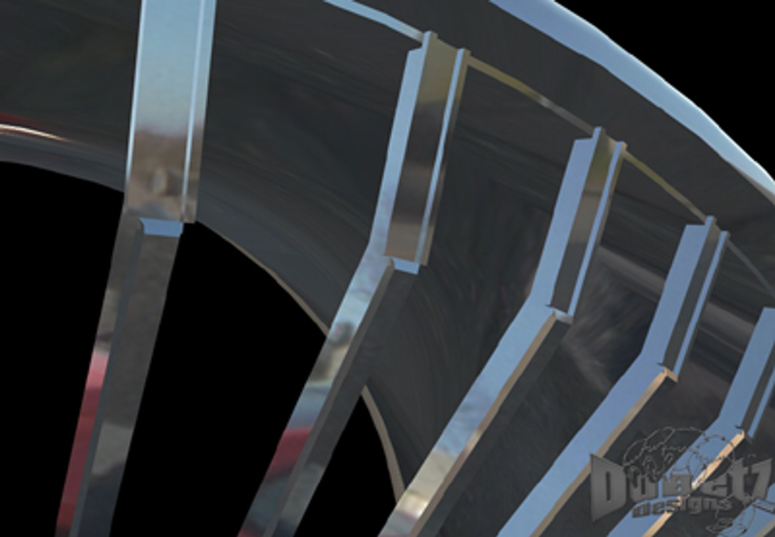 3d fwd wheels designs spoke model