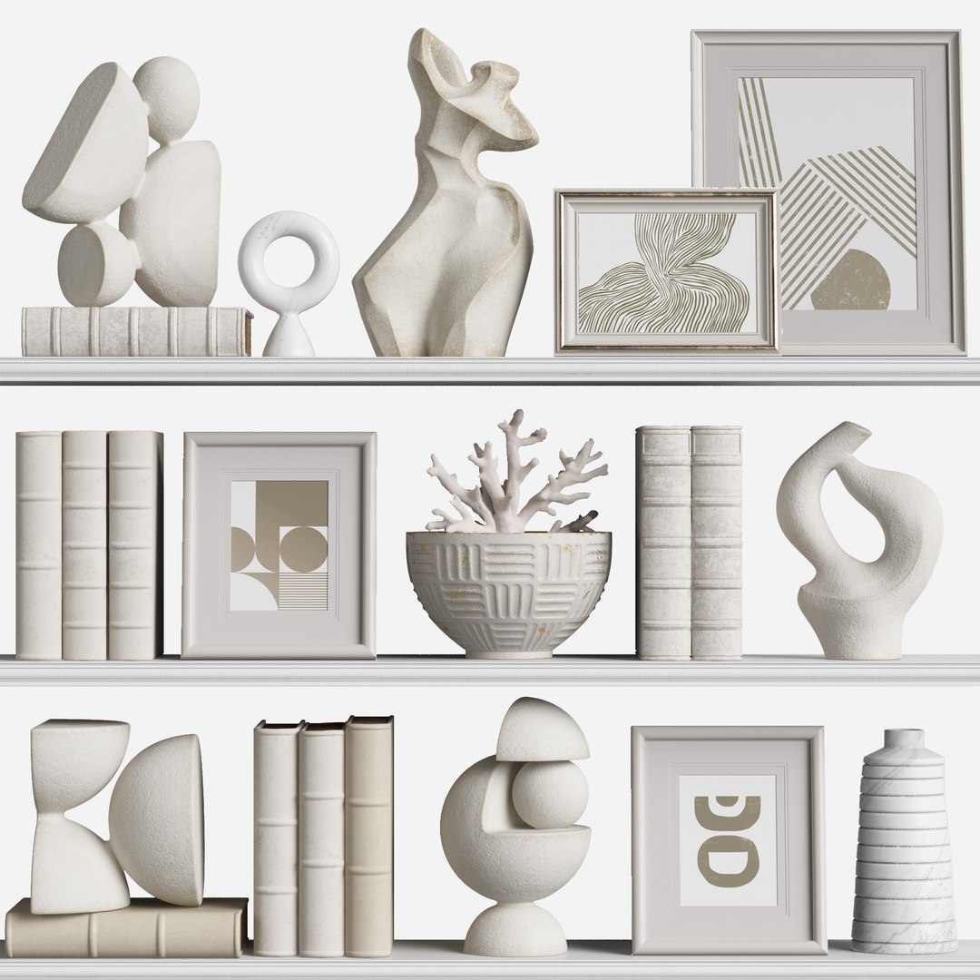 3d Decor Set 231 Turbosquid 2291134