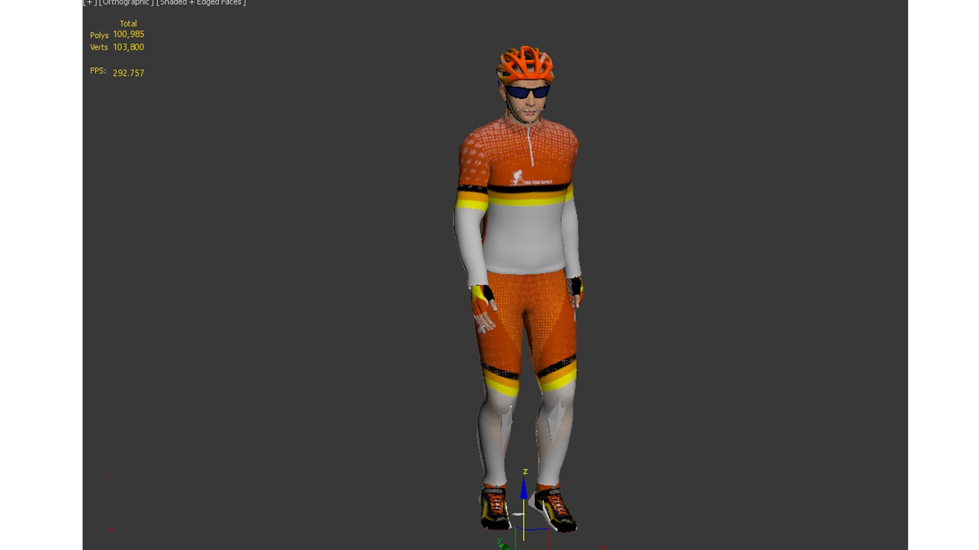 3D Model Cyclist - TurboSquid 2246154