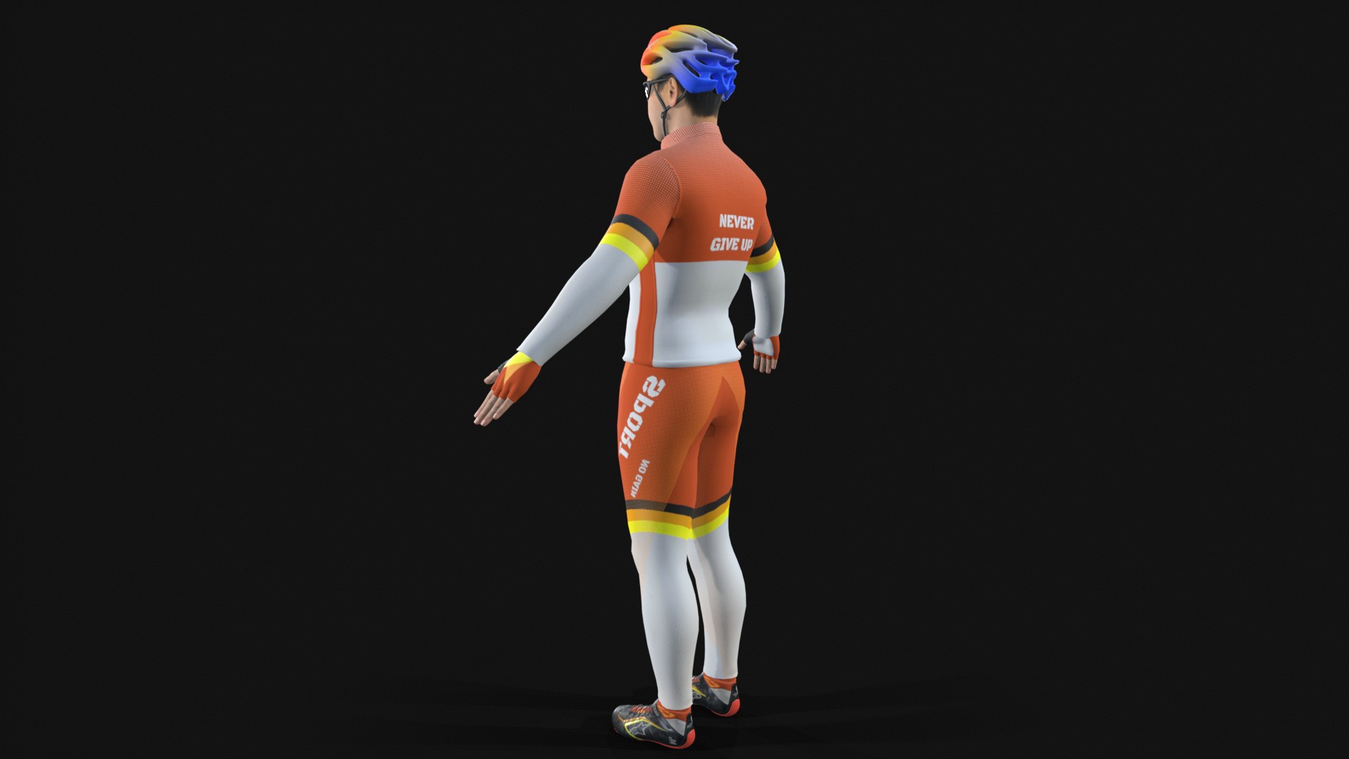3D Model Cyclist - TurboSquid 2246154