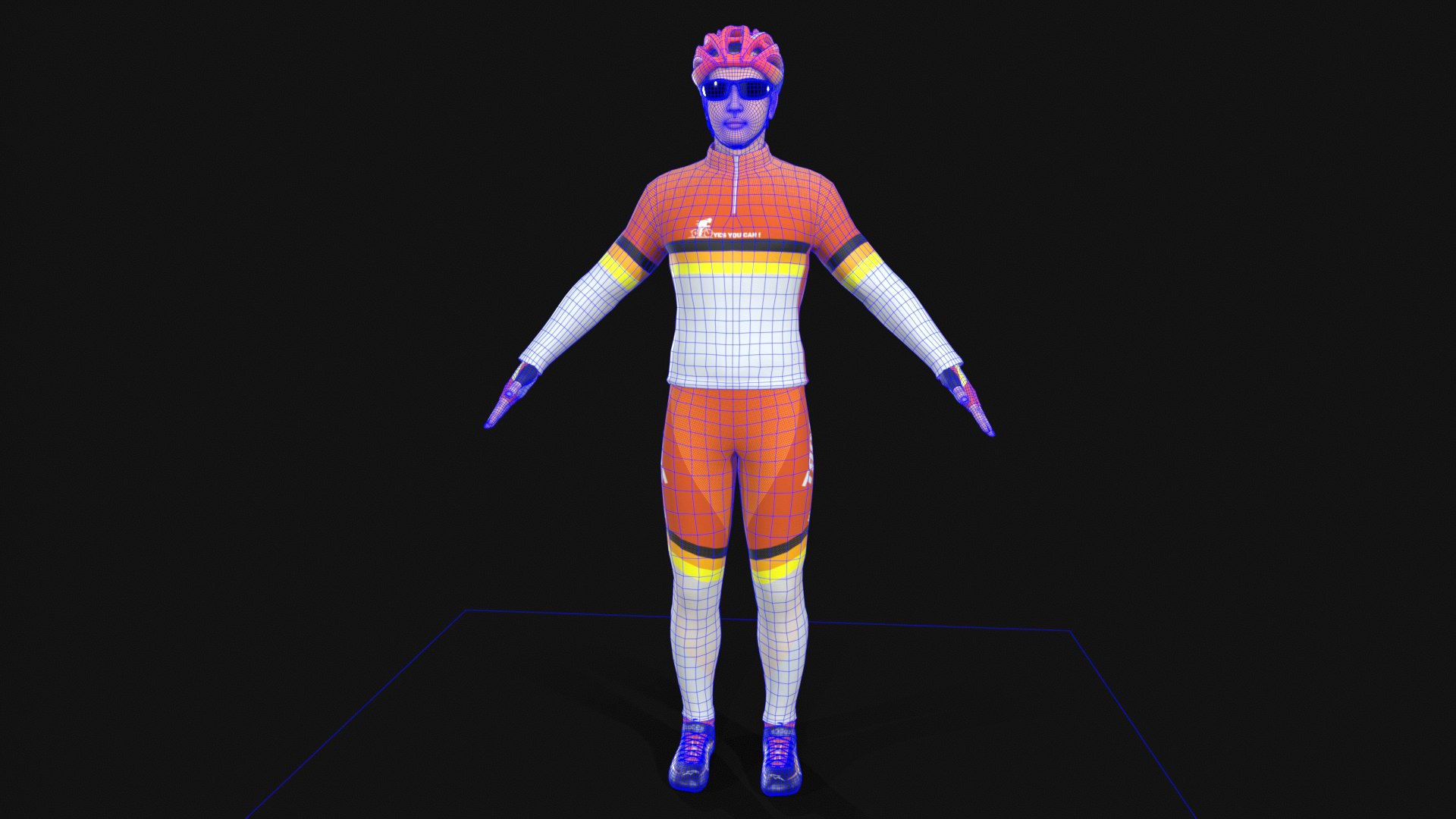 3D Model Cyclist - TurboSquid 2246154