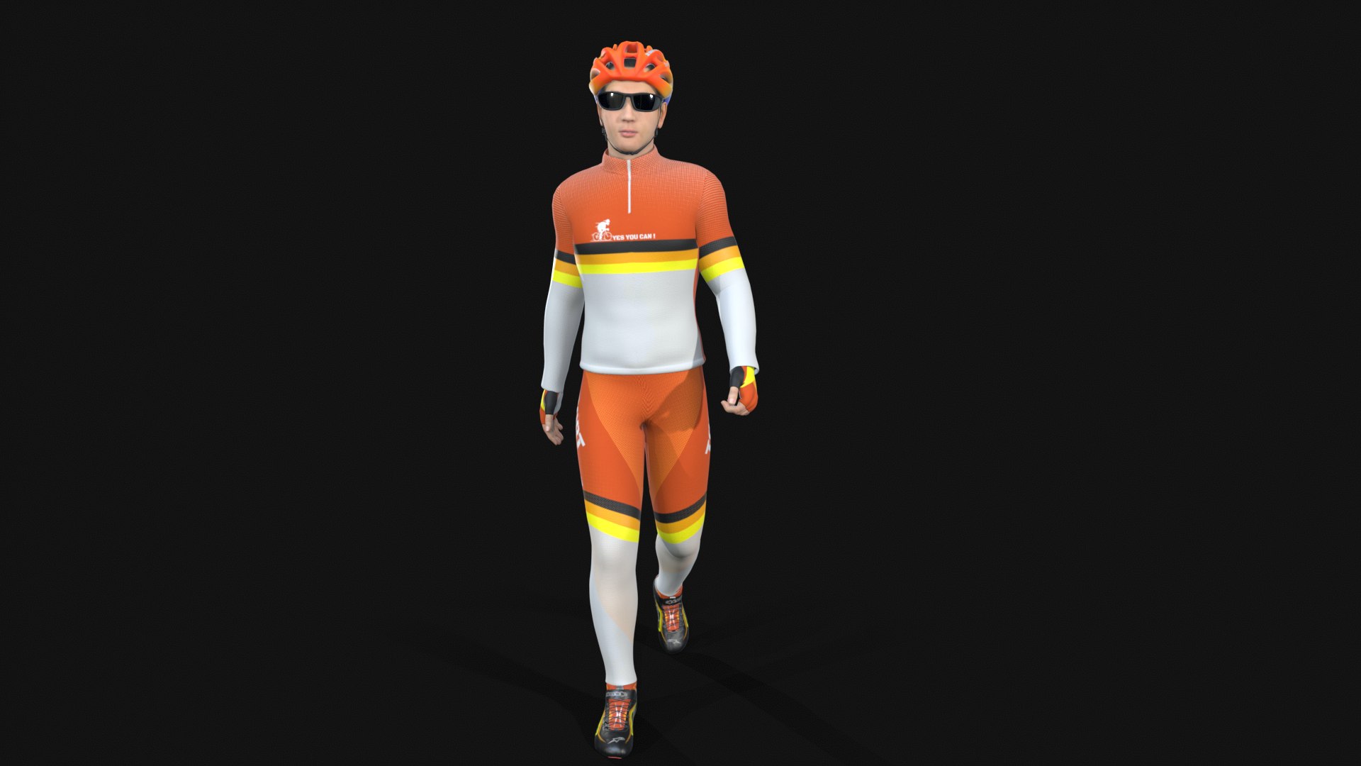 3D Model Cyclist - TurboSquid 2246154