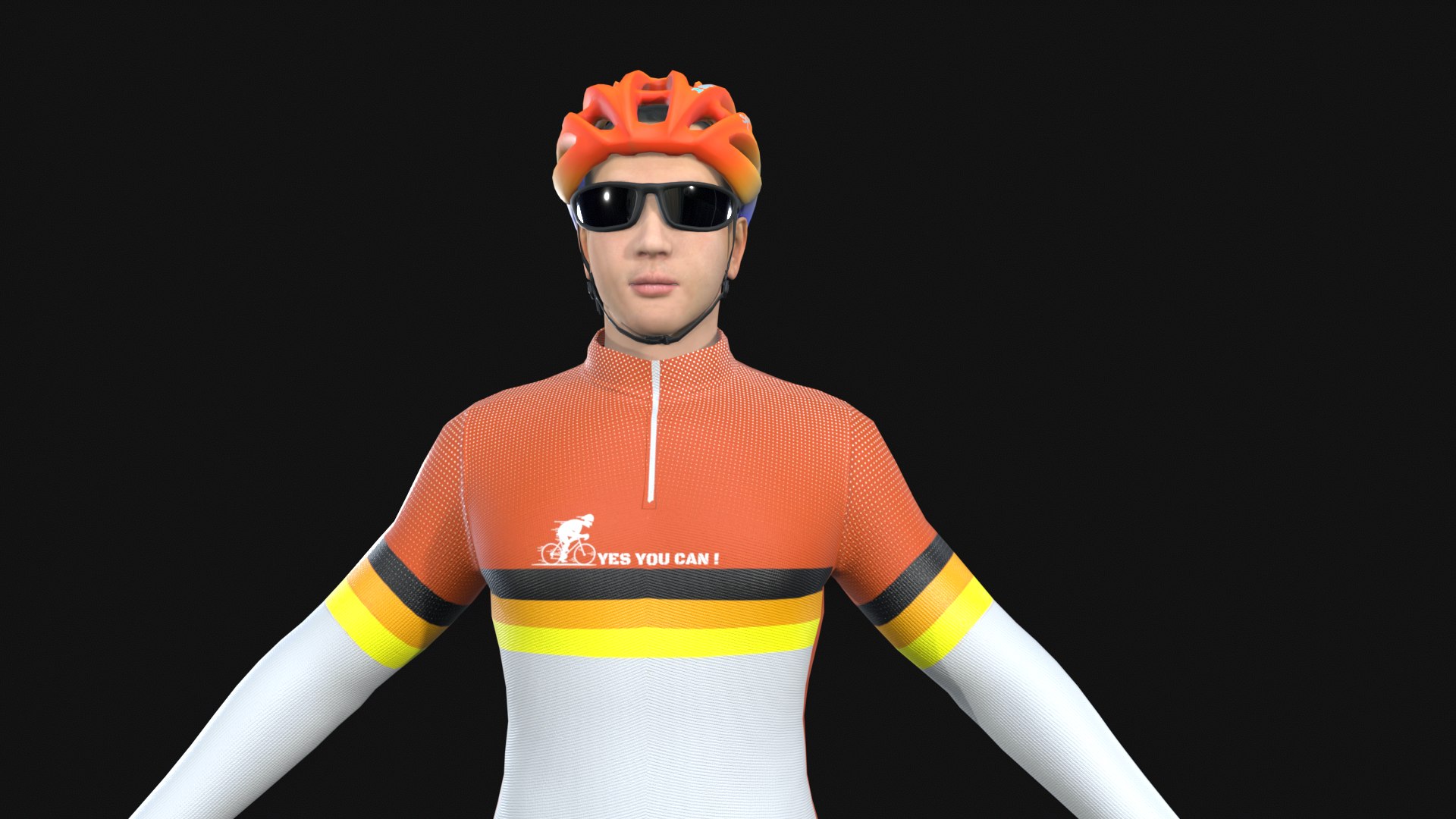 3D Model Cyclist - TurboSquid 2246154