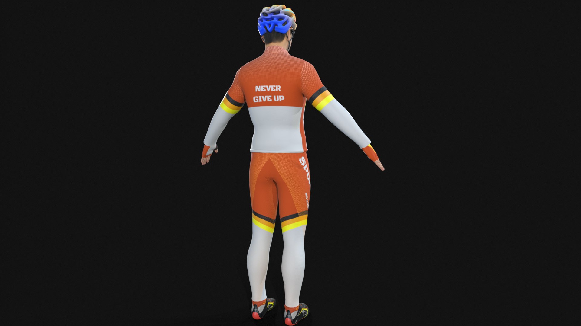3D Model Cyclist - TurboSquid 2246154