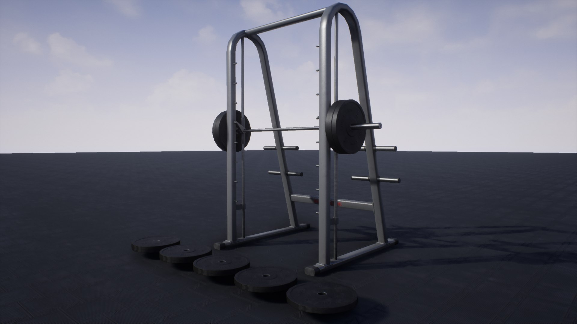 3D Model Pbr Smith Machine - TurboSquid 1369236