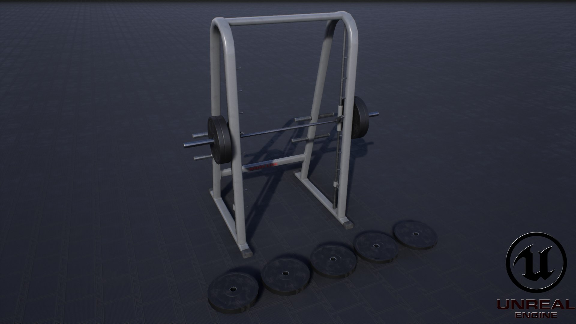 3D Model Pbr Smith Machine - TurboSquid 1369236