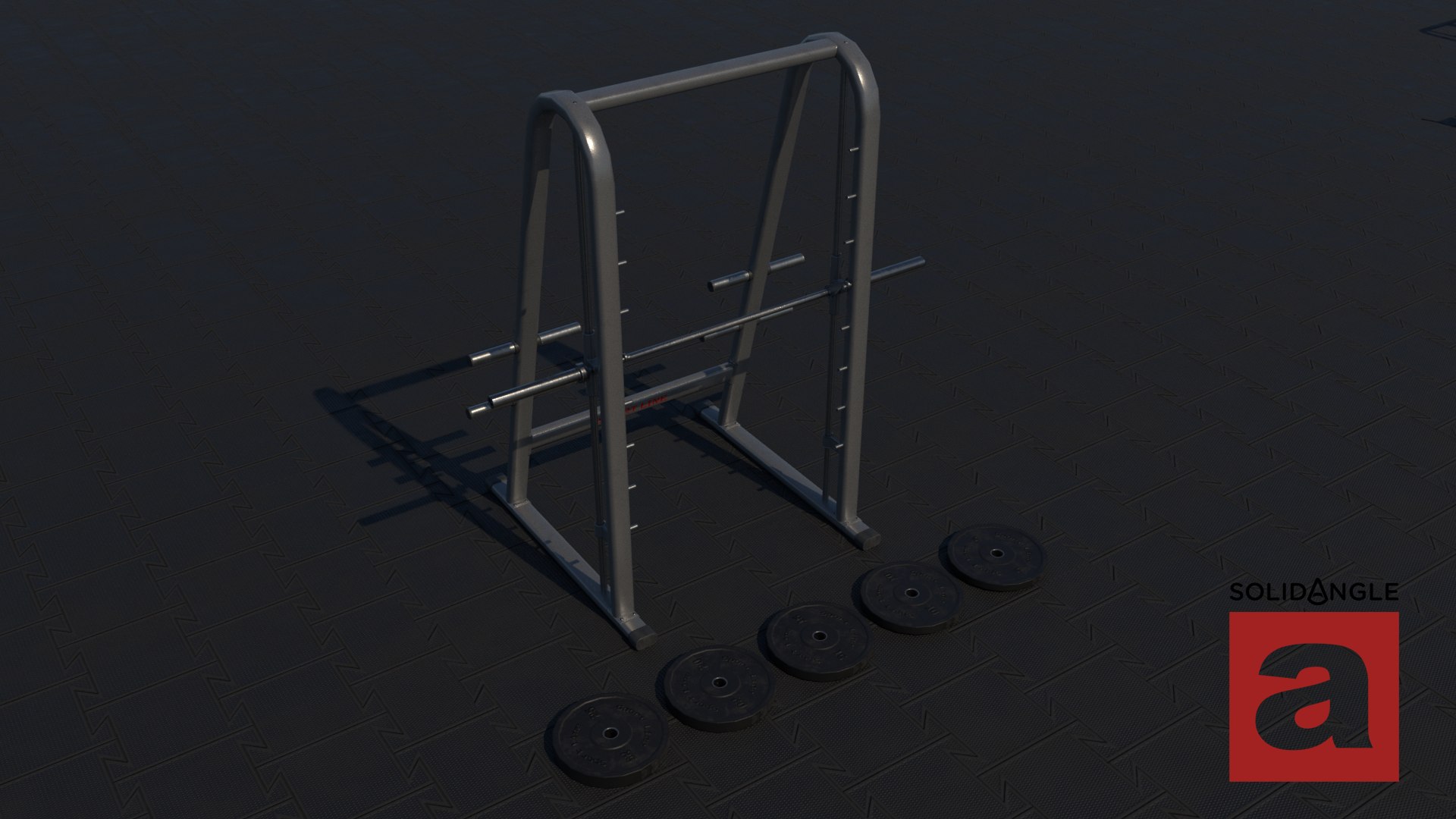 3D Model Pbr Smith Machine - TurboSquid 1369236