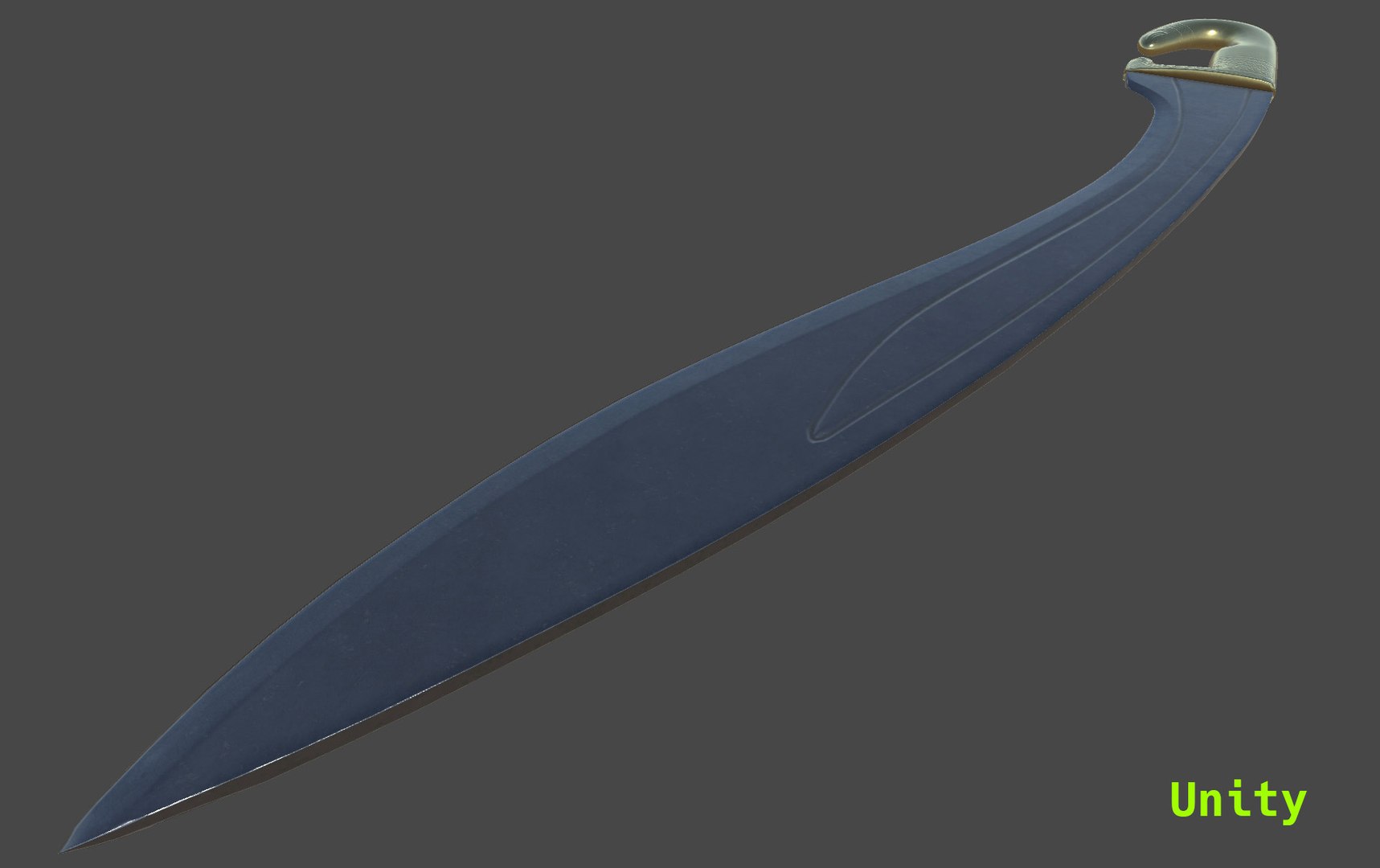 Historically Spanish Falcata 3D Model - TurboSquid 1428136