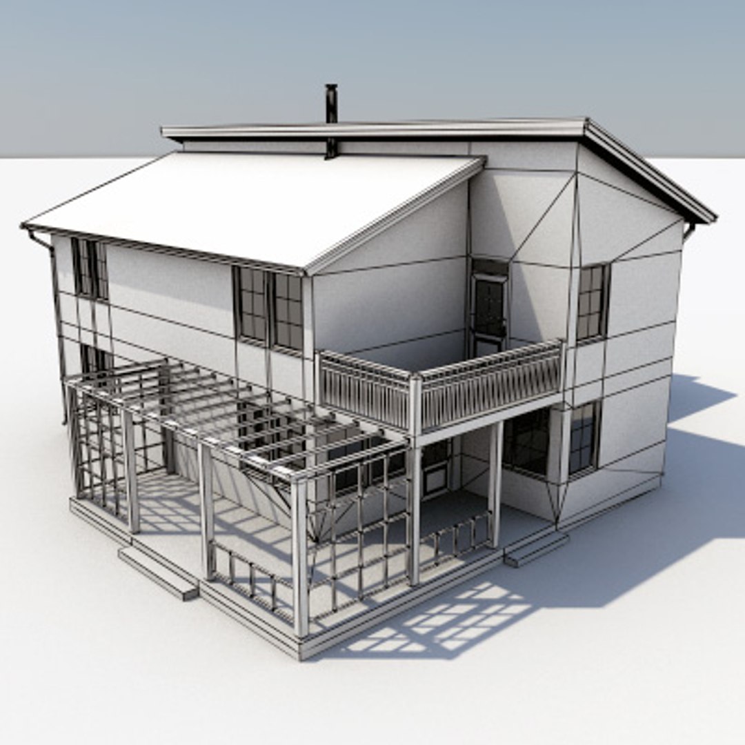3d Max Story House