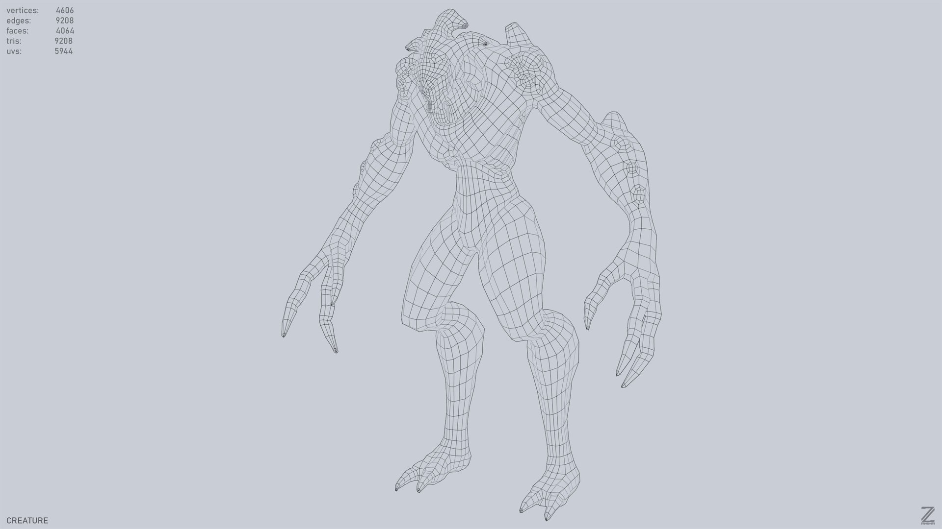 Creature 3D Model - TurboSquid 2384480