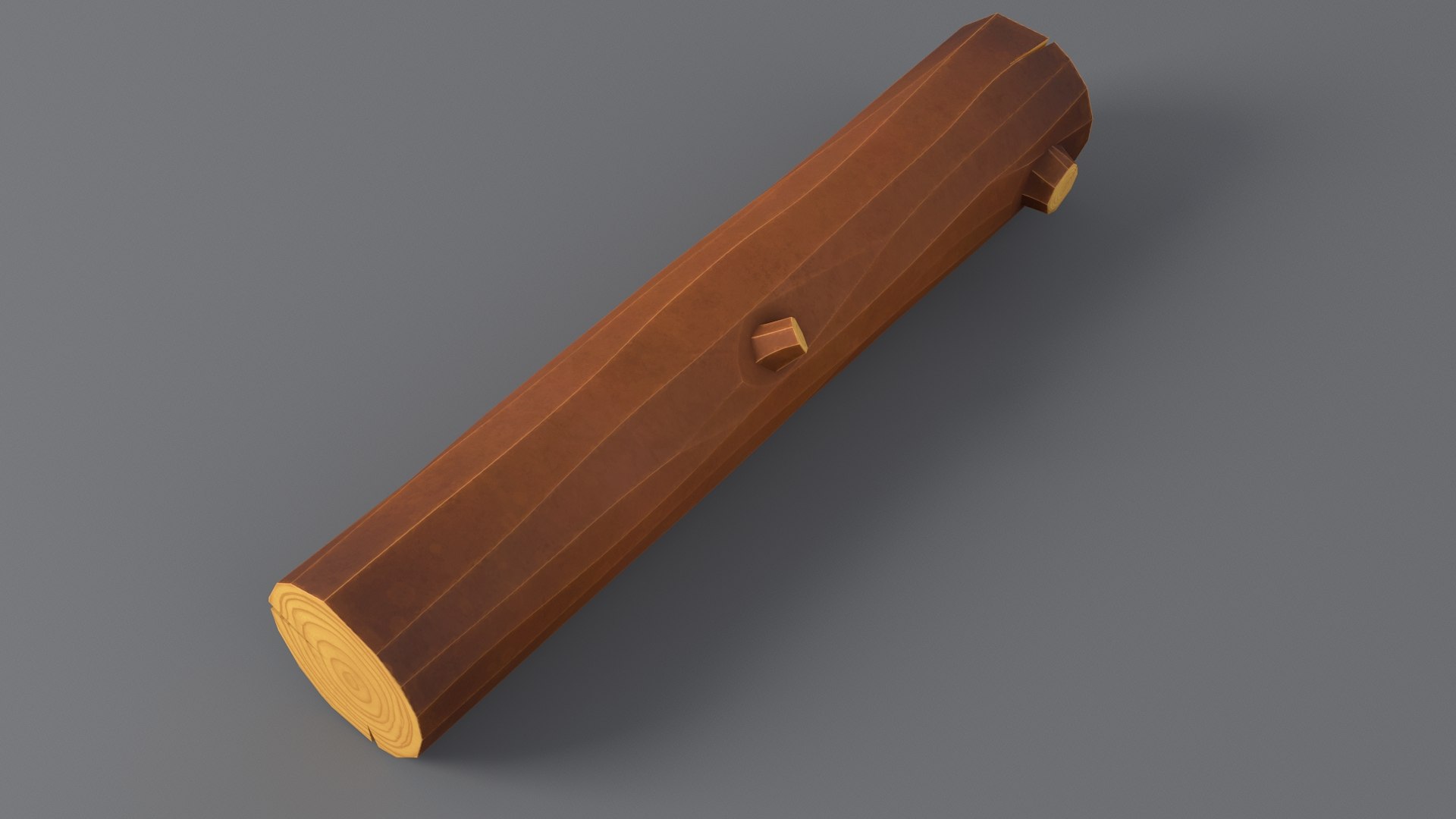 Cartoon Log 03 3D Model - TurboSquid 1941553