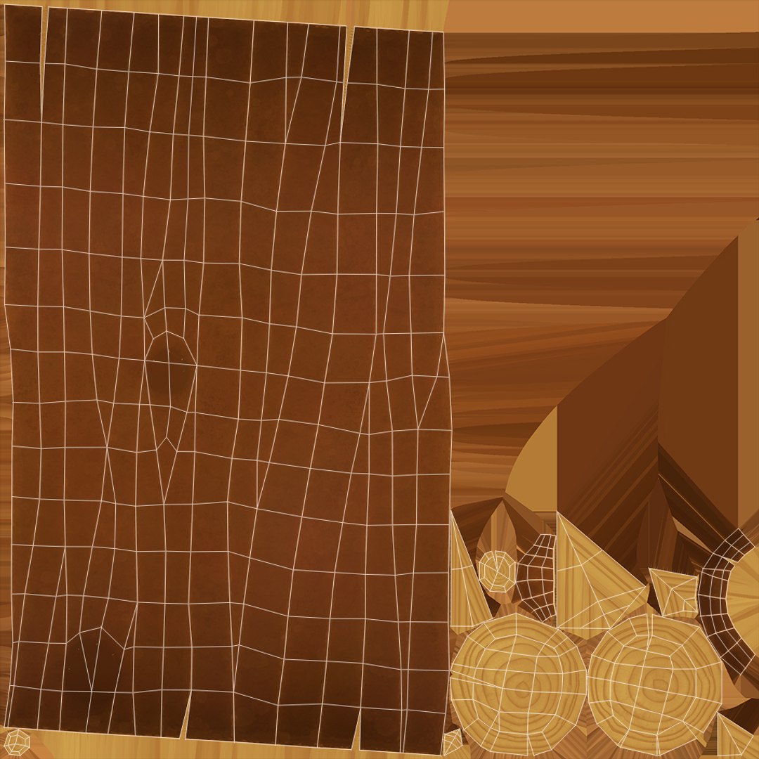 Cartoon Log 03 3D Model - TurboSquid 1941553